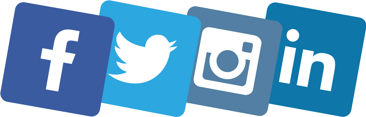 Download Social Media Icons - Social Media Transparent Logo - Full Size ...