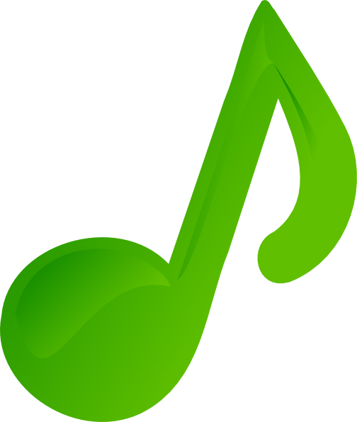 Download How To Set Use Green Music Note Clipart - Full Size PNG Image ...