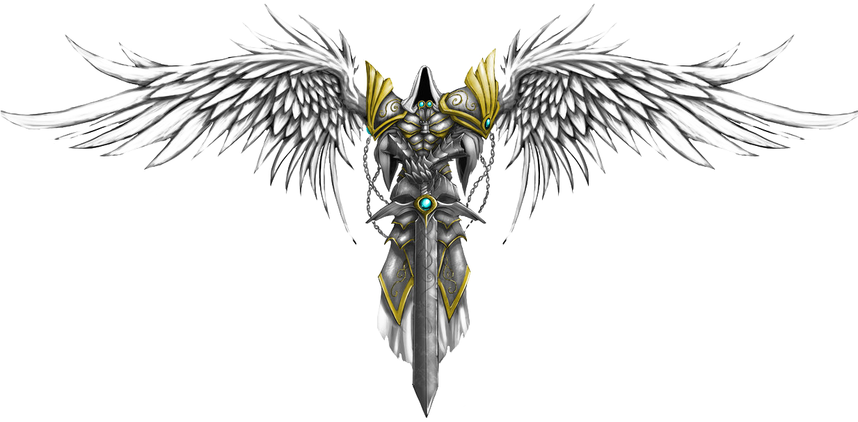 Download Transparent Warrior Angel Png - Angel Warrior Png - PNGkit