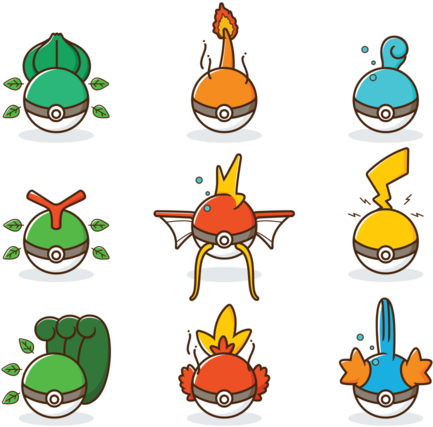 Download Free Pokemon Vector - Vector De Pokemon - Full Size PNG Image ...