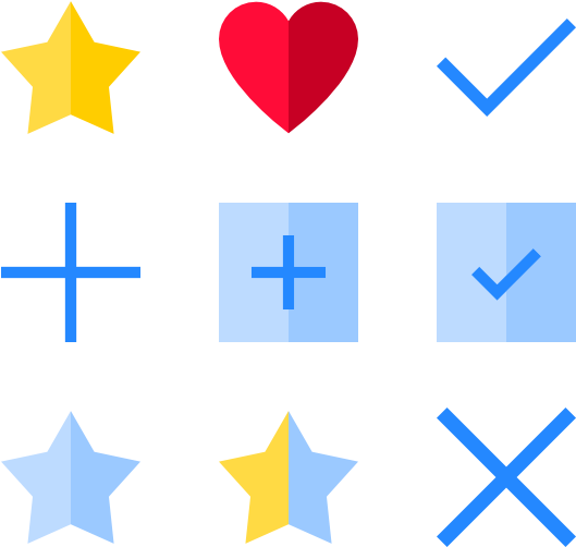 Download Rating And Vadilation Set - Vector Graphics - Full Size PNG ...