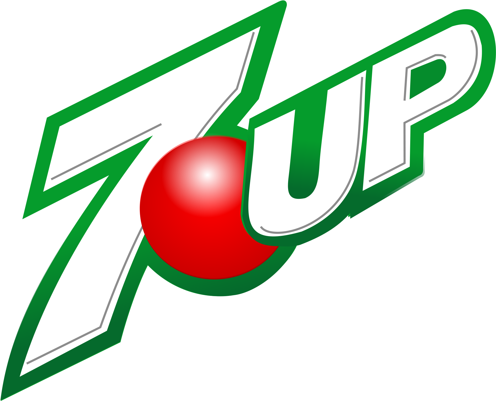 Download Pepsi Clipart 7up - 7 Up Logo - Full Size PNG Image - PNGkit