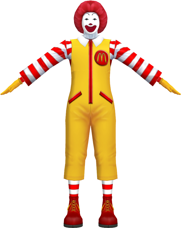 Download Ronald Mcdonald By Akatuni - Ronald Mcdonald Png - Full Size ...