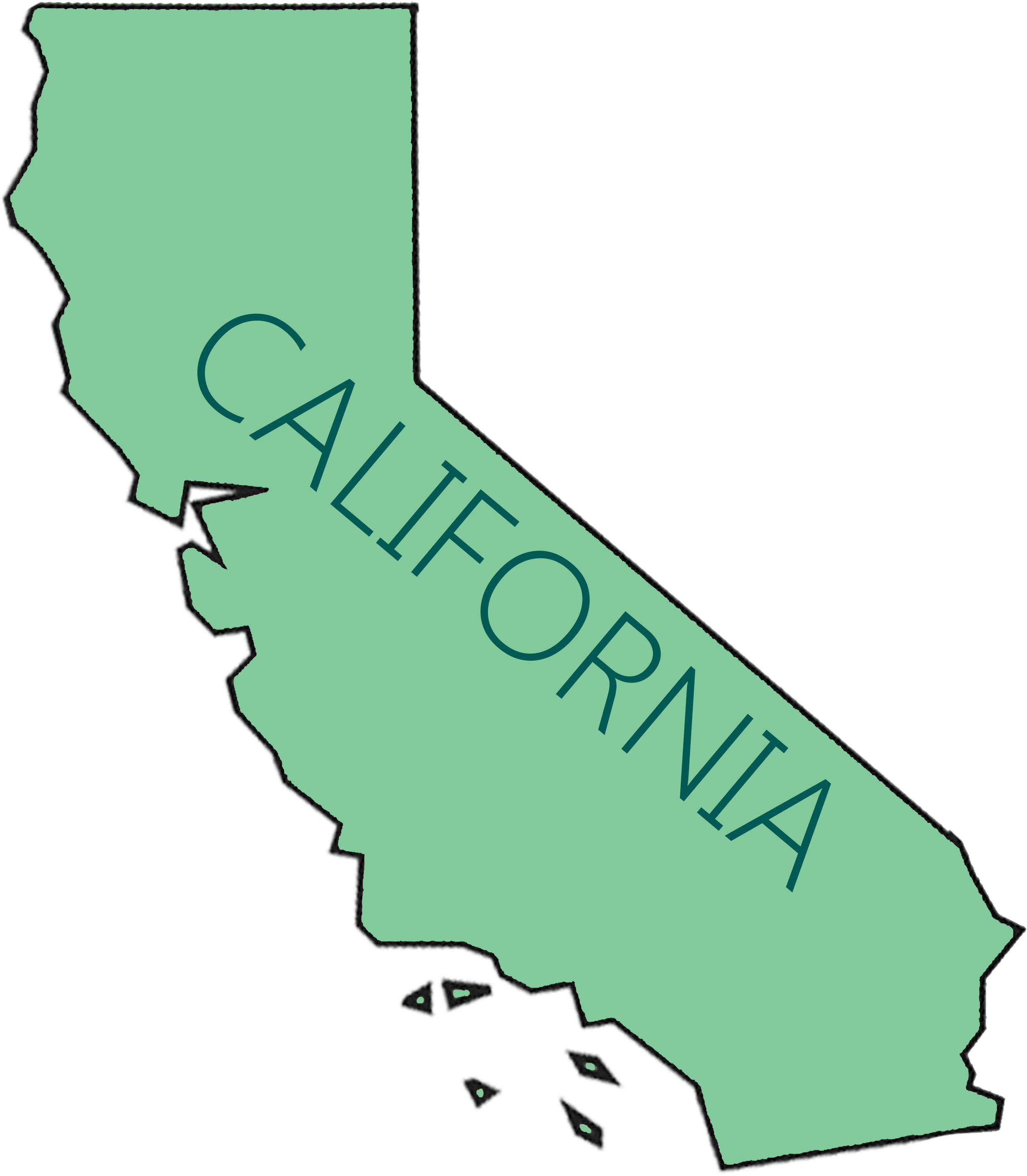 Download Estado De California Usa - Full Size PNG Image - PNGkit