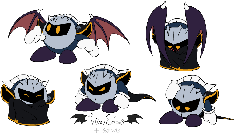 Download Meta Knight Expressions - Drawing - Full Size PNG Image - PNGkit