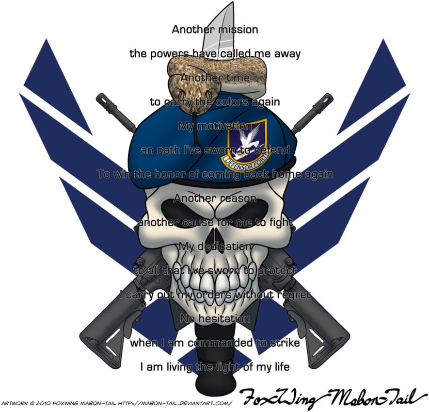 Download This Latest Commission Is For A Friend Of My Brother's, - Usaf ...