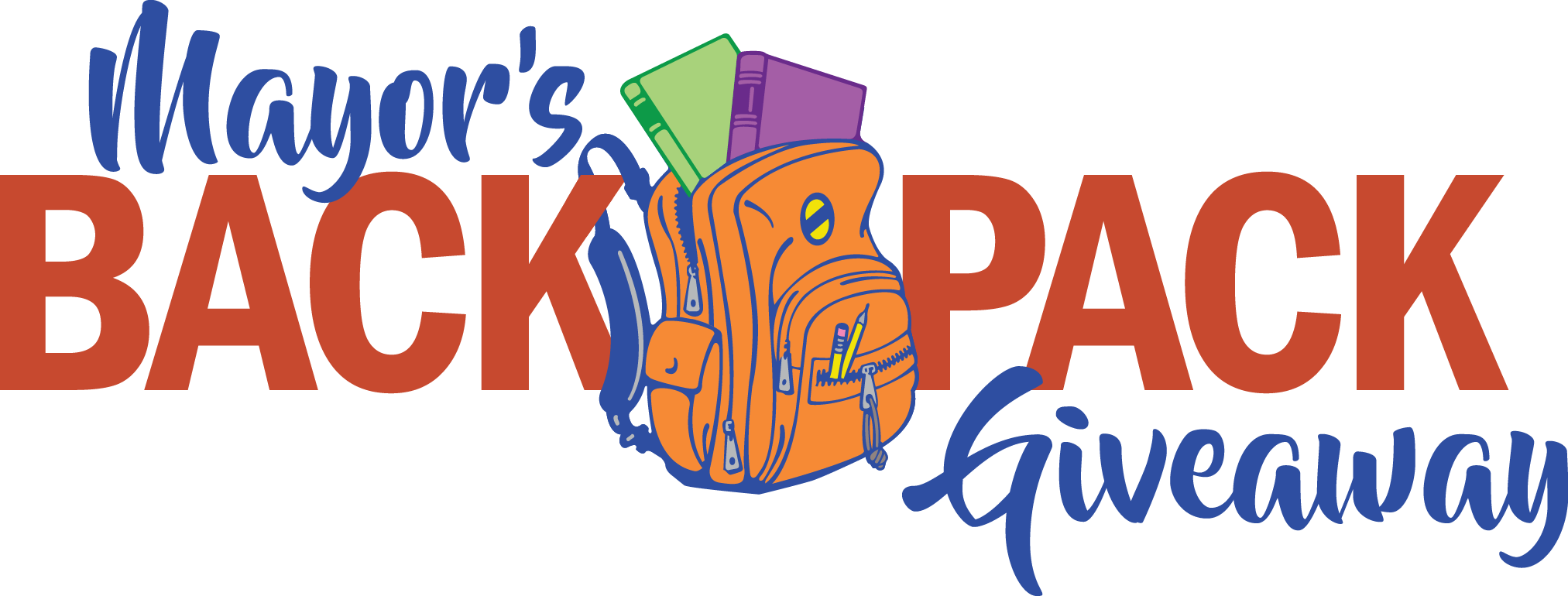 Download Clipart Backpack Giveaway - Backpack Giveaway Png - Full Size ...