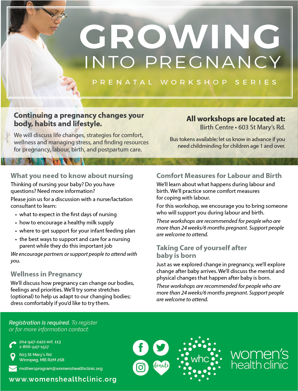 Download Download Our Growing Into Pregnancy Workshop Flyer - Prenatal ...