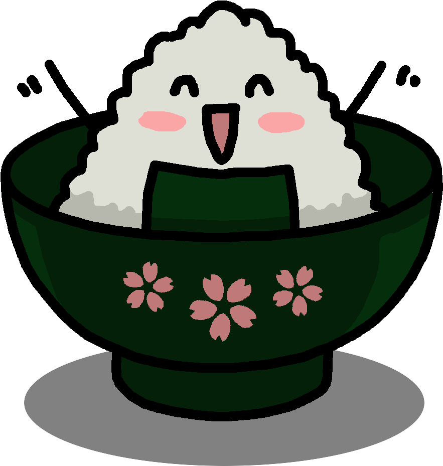Download Onigiri Everyday Life - Cartoon - Full Size PNG Image - PNGkit
