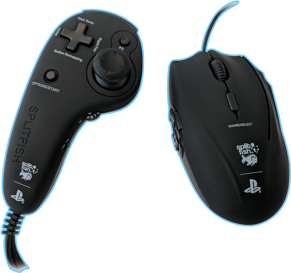 Download Splitfish Fragfx Piranha Ps4 - Full Size PNG Image - PNGkit