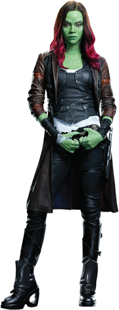 Download Gamora - Gamora Infinity War Costume - Full Size PNG Image ...