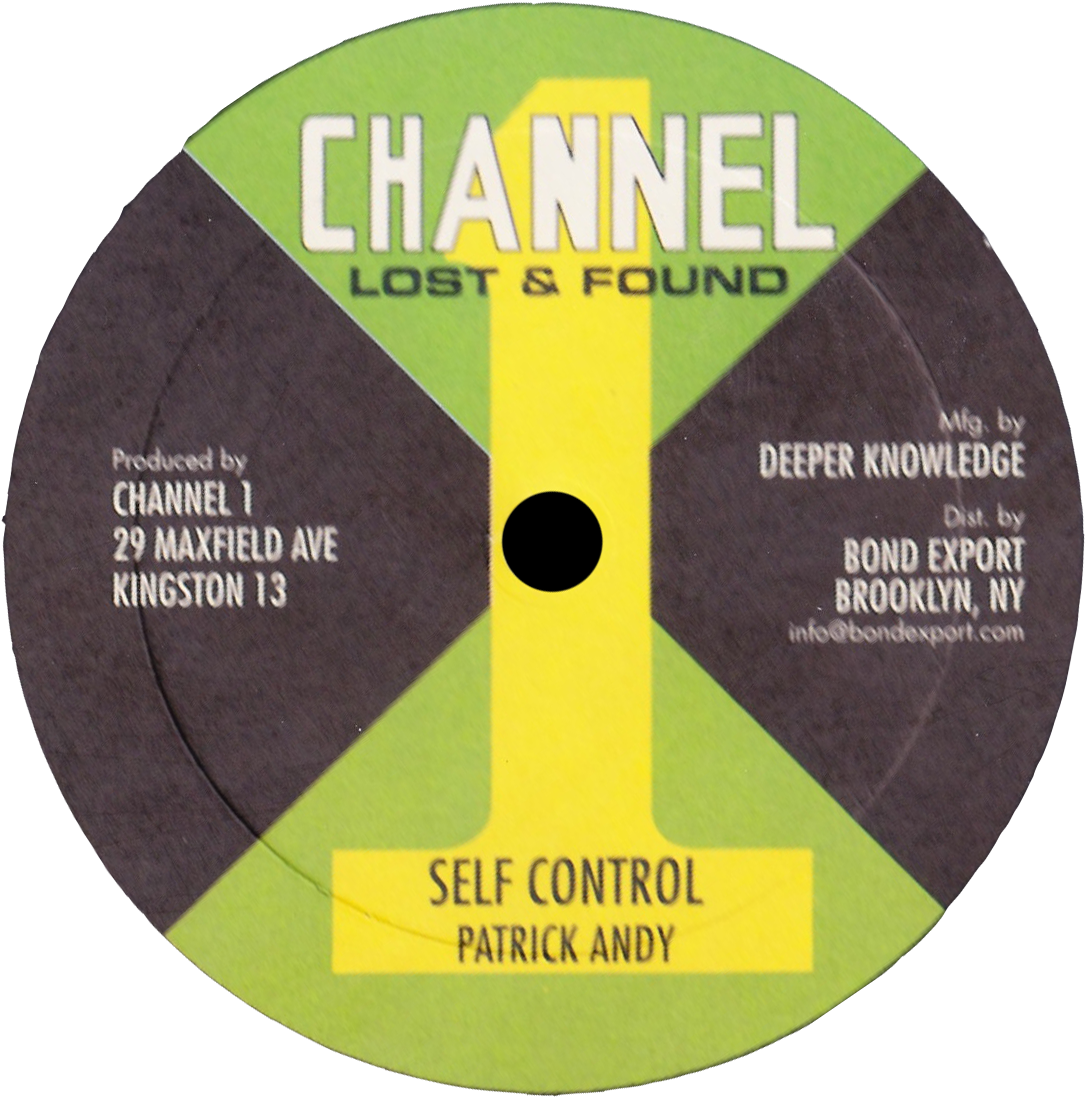 Download Image Of Patrick Andy - Channel One Records - Full Size PNG ...