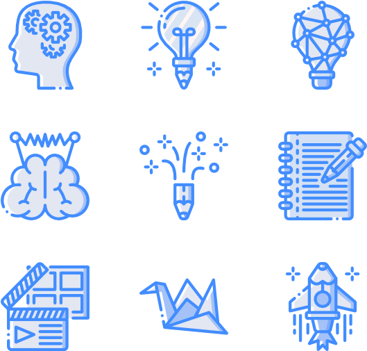 Download Creative 30 Icons - Full Size PNG Image - PNGkit