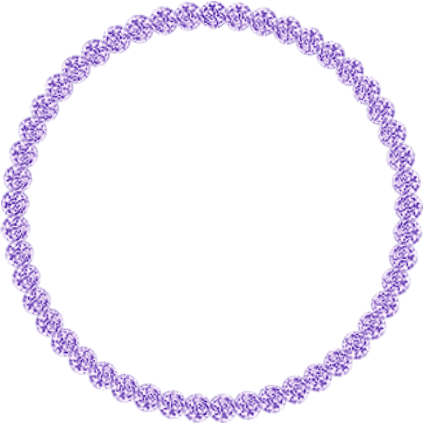 Download Mq Purple Round Frame Frames Border Borders - Big Dot Of ...