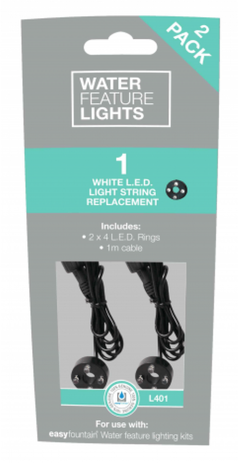 Download White Led Replacement Light String 2pack - Kelkay Water ...