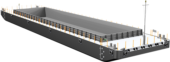 Download Barge Png Pic - Dry Bulk Cargo Barges - Full Size PNG Image ...