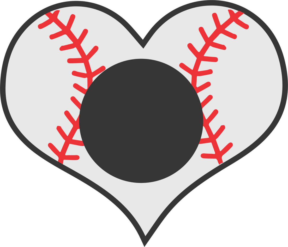 Download Baseball Heart Png - Full Size PNG Image - PNGkit