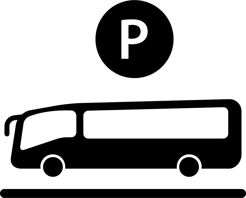 Download Png File Svg - Bus Parking Icon - Full Size PNG Image - PNGkit