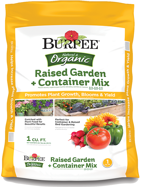 Download Burpee Natural & Organic Raised Garden Container Mix - Garden ...