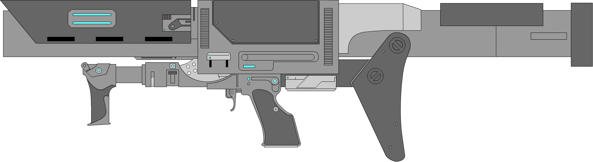 Download Rl-203 Archangel - Assault Rifle - Full Size PNG Image - PNGkit