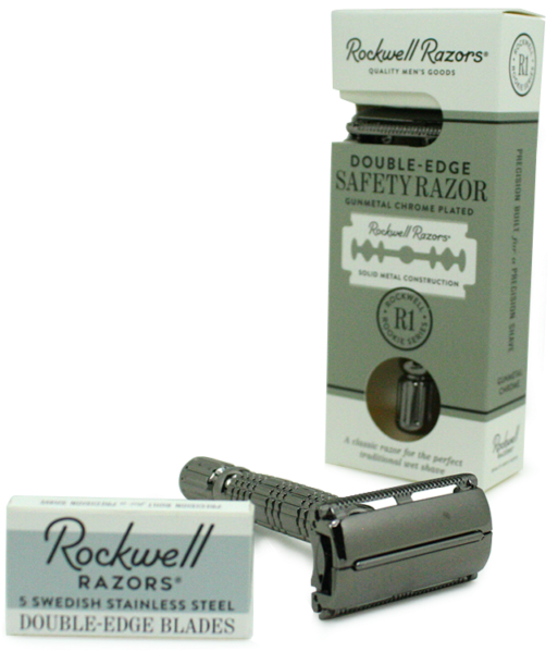 Download Rockwell Razors R1 Rookie Butterfly Safety Razor, Gunmetal ...