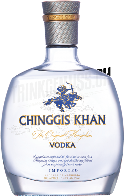 Download Chinggis Khan Vodka 70cl - Chinggis - Full Size PNG Image - PNGkit