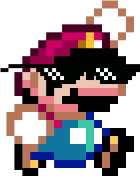 Download Ultimate Mario And Mlg Mario - Super Mario World Pixel - Full ...