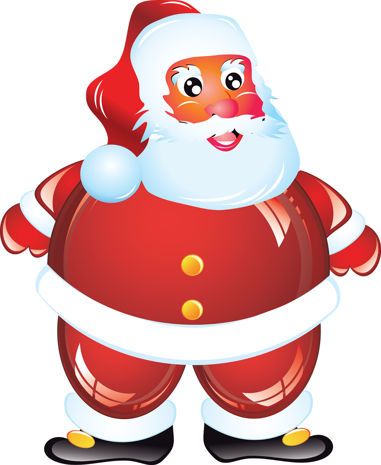 Download Santa Vector Png - Full Size PNG Image - PNGkit