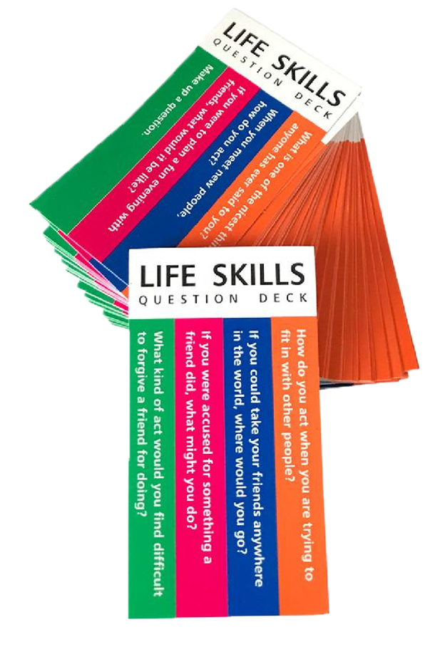 Download Life Skills Card Deck - Graphic Design - Full Size PNG Image ...