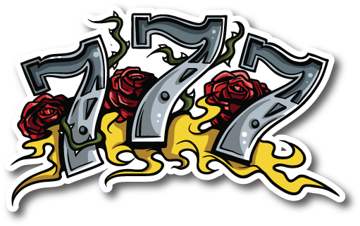 Download Gambling Lucky 777 Sticker - 777 Sticker - Full Size PNG Image ...