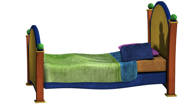 Download Bed, Pillow, Zudeck, Wooden Bed, Rest, Sleep - Sleep - Full ...