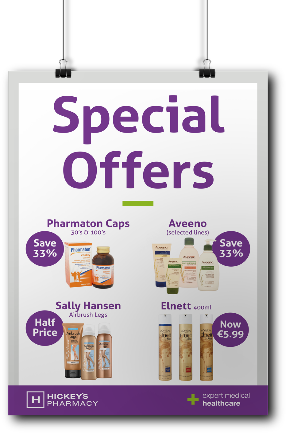 Download Special Offers Poster - Pharmacy Product Poster - Full Size ...