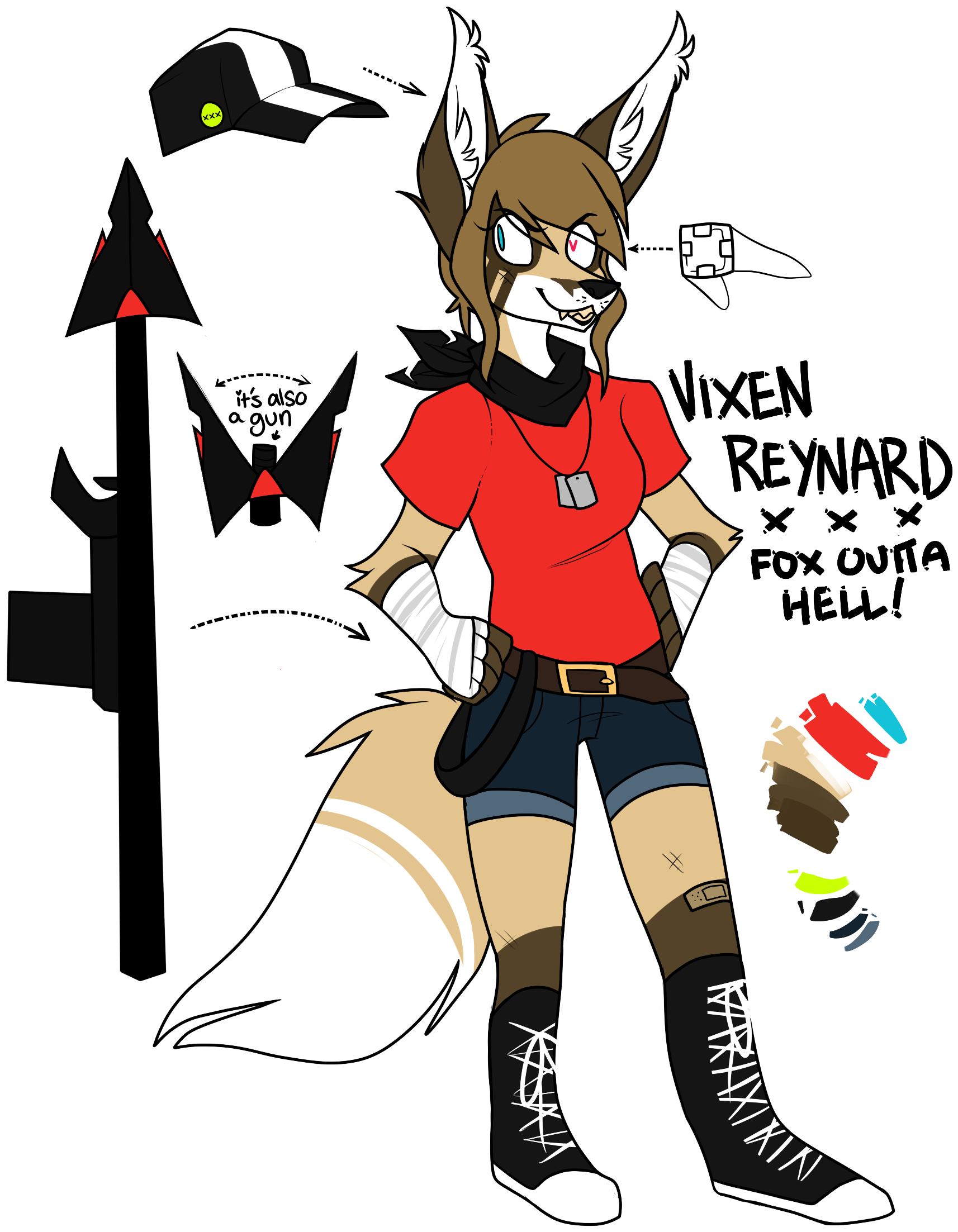 Download Vixen Reynard Ref - Reynard - Full Size PNG Image - PNGkit