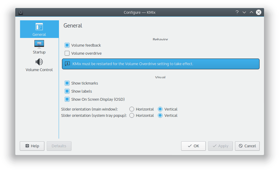 Download Kmix Doesn't Respect Volume Feedback Settings - Volume - Full Size PNG Image - PNGkit