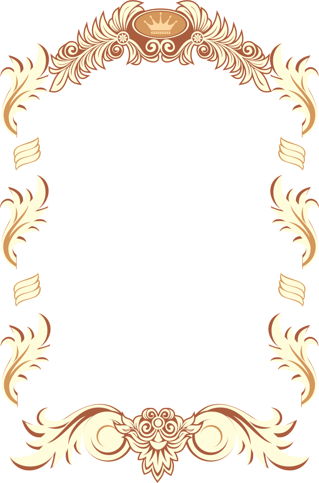 Download Creative Lace Border Png Element - Design - Full Size PNG ...