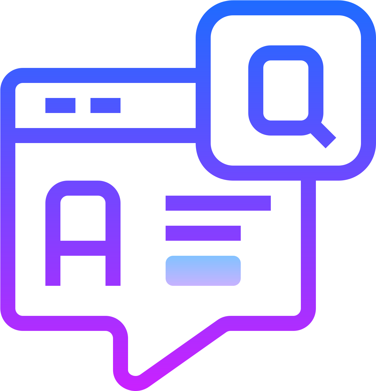 Download Faq Icon - Shades Of Purple - Full Size PNG Image - PNGkit