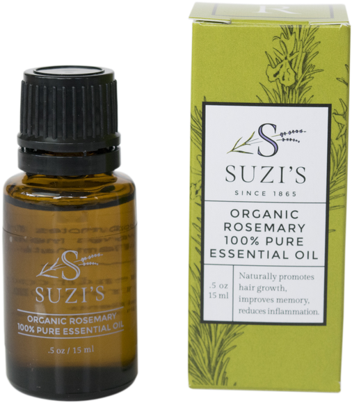 Download Organic Rosemary Essential Oil - Cosmetics - Full Size PNG ...