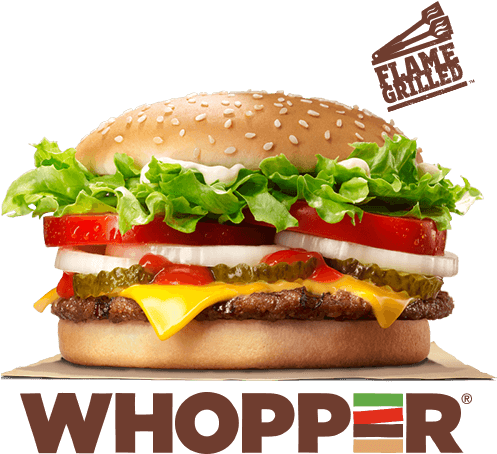 Download Our Whopper® Sandwich Is A ¼ Lb* Of Savory Flame-grilled ...
