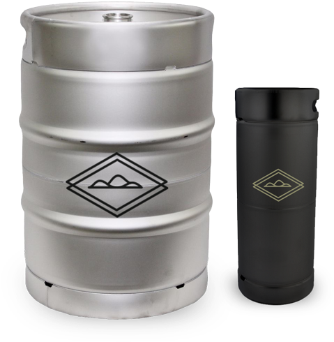 Download Vista Kegs - Stainless Steel Half Keg - Full Size PNG Image ...