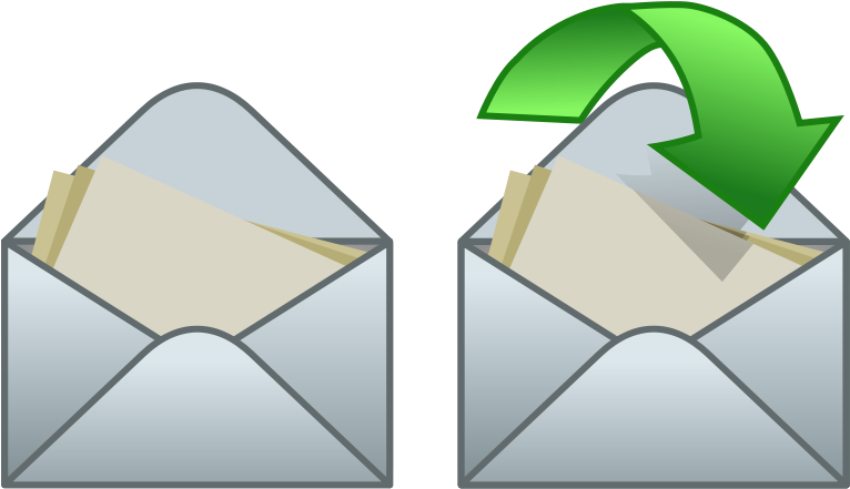 Download Green, Icon, Envelope, Arrow, Open, Close, Envelopes - Open ...