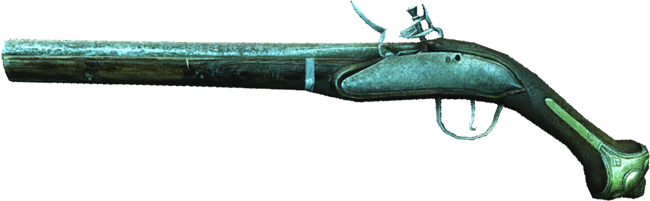 Download Ac4 Captain Morgan Pistols - Rifle - Full Size PNG Image - PNGkit