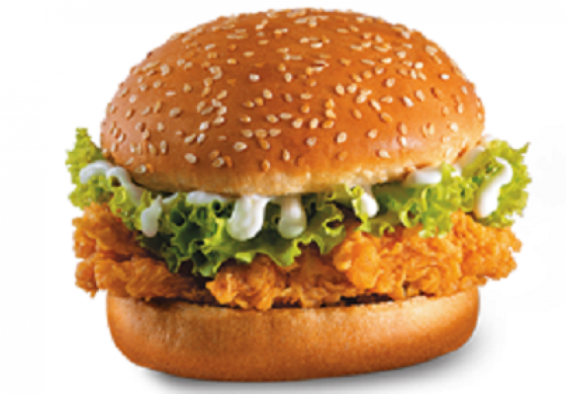 Download Kfc Chicken Bucket Png - Zinger Burger Hd - Full Size PNG ...
