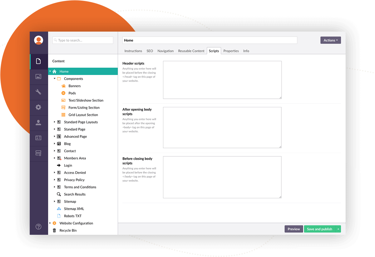 Download On-page Scripts - Umbraco - Full Size PNG Image - PNGkit