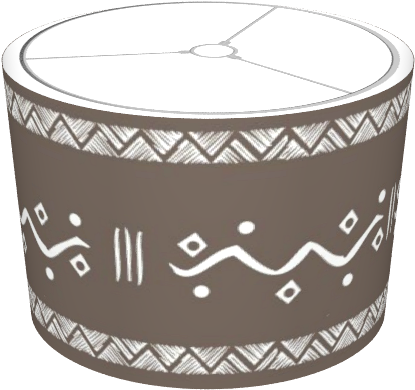 Download Grey African Print - Coffee Table - Full Size PNG Image - PNGkit