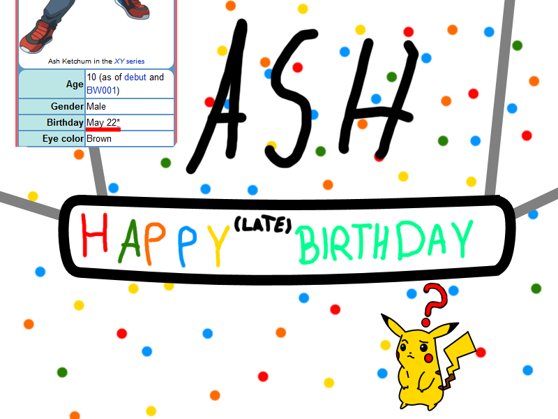 Download Happy Birthday Ash - Full Size PNG Image - PNGkit