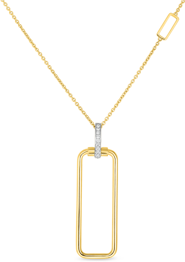 Download 18k Rectangular Pendant W - Pendant - Full Size PNG Image - PNGkit