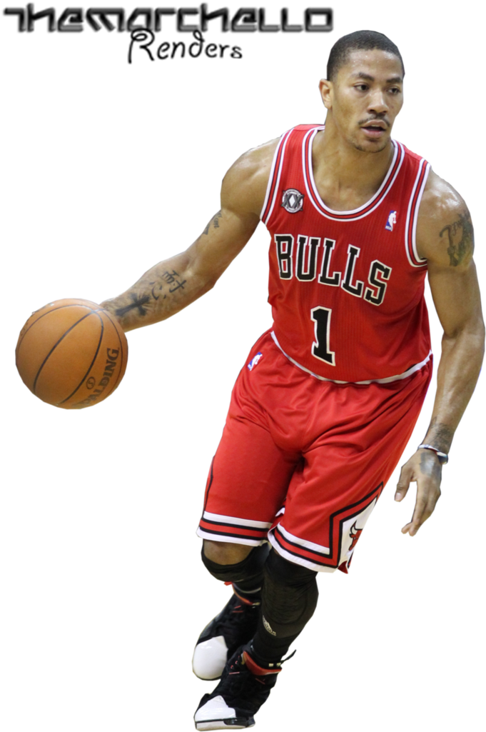 Download Derrick Rose Png - Derrick Rose Bulls Png - Full Size PNG Image - PNGkit