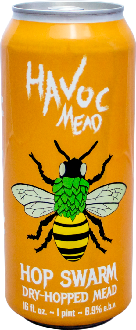 Download Hop Swarm Dry-hopped Mead - Bitter Bee - Full Size PNG Image ...