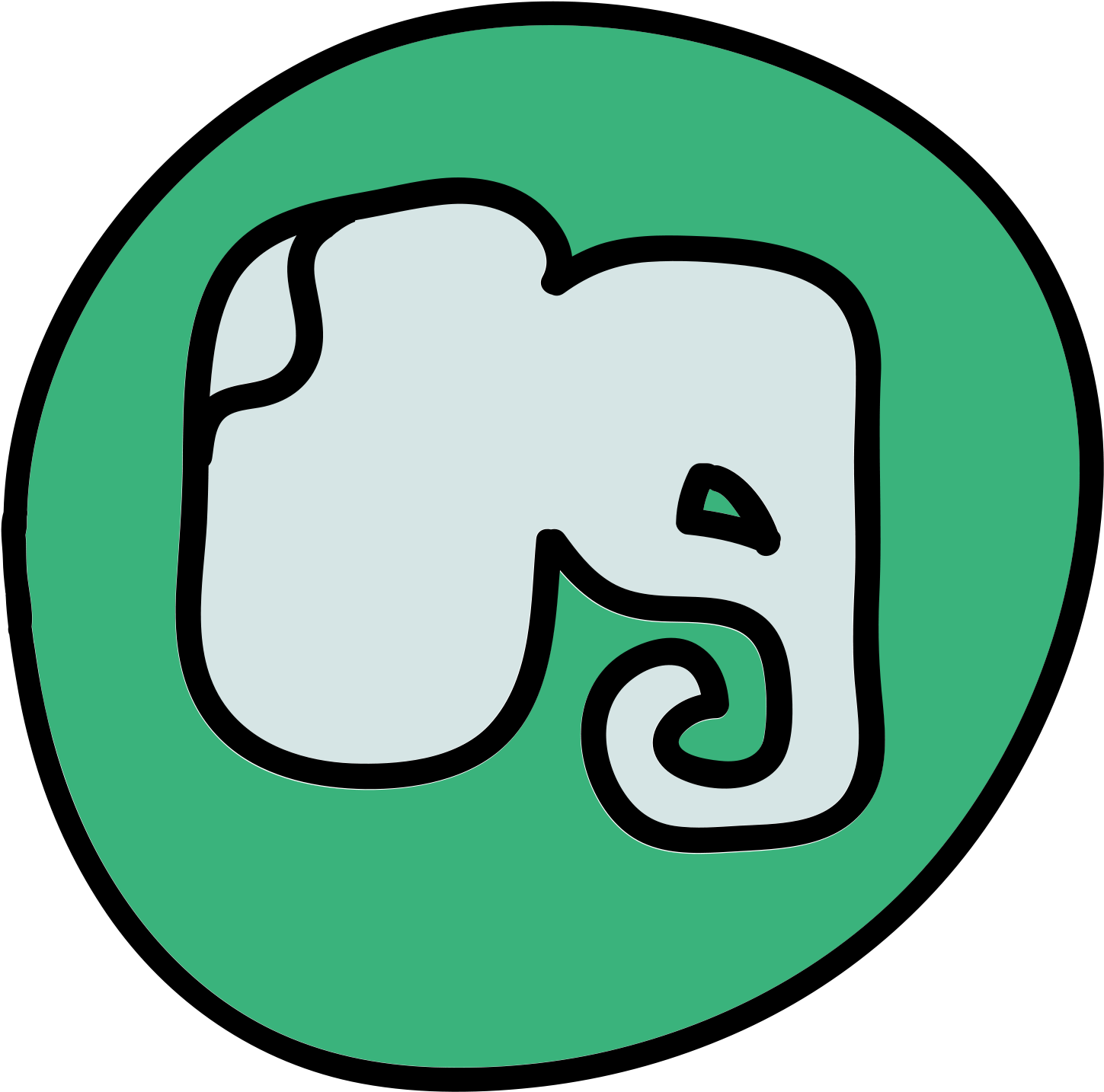 Download Evernote Icon - Full Size PNG Image - PNGkit