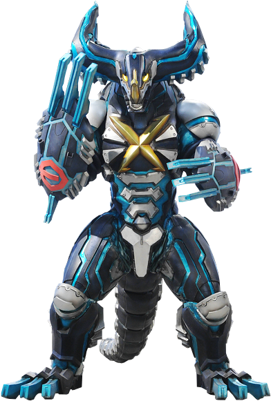 Download Ultraman X Cyber Gomora Suit Render Ii - Ultraman X Gomora ...